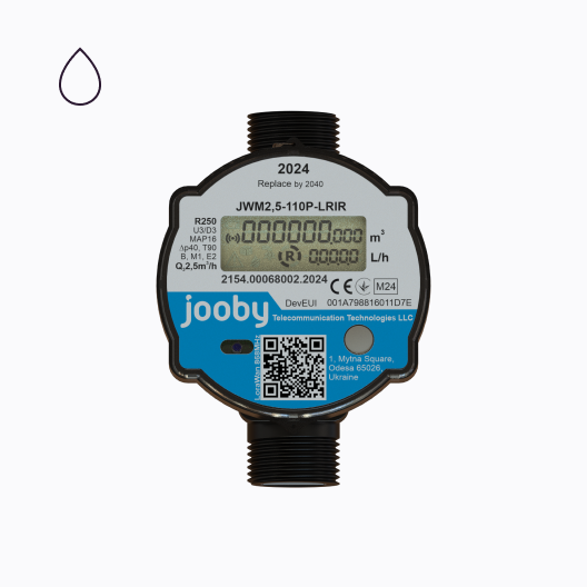 Jooby JWM6,3-150P-LRIR DN25 – High-Precision Ultrasonic Water Meter ...