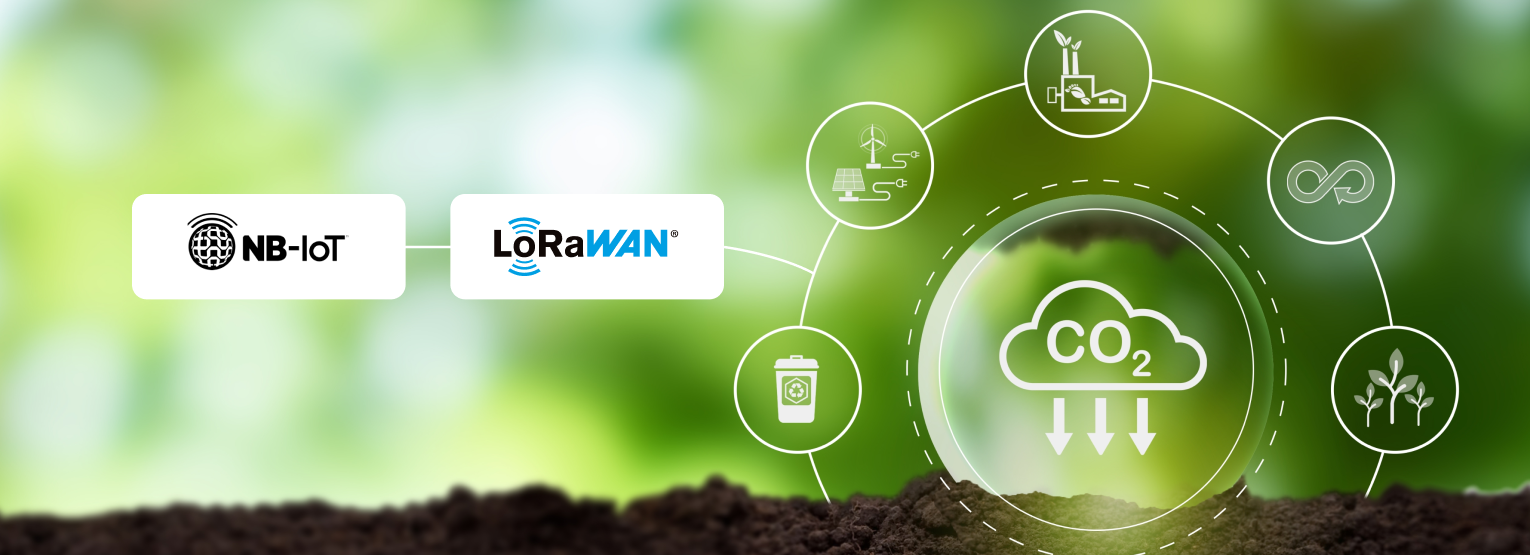 How LoRaWAN and NB-IoT Help Reduce the Carbon Footprint of Smart Cities ...
