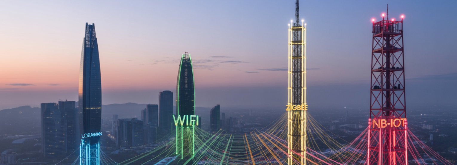Hybrid Solutions: When to Combine LoRaWAN with Wi-Fi, Zigbee, or NB-IoT ...